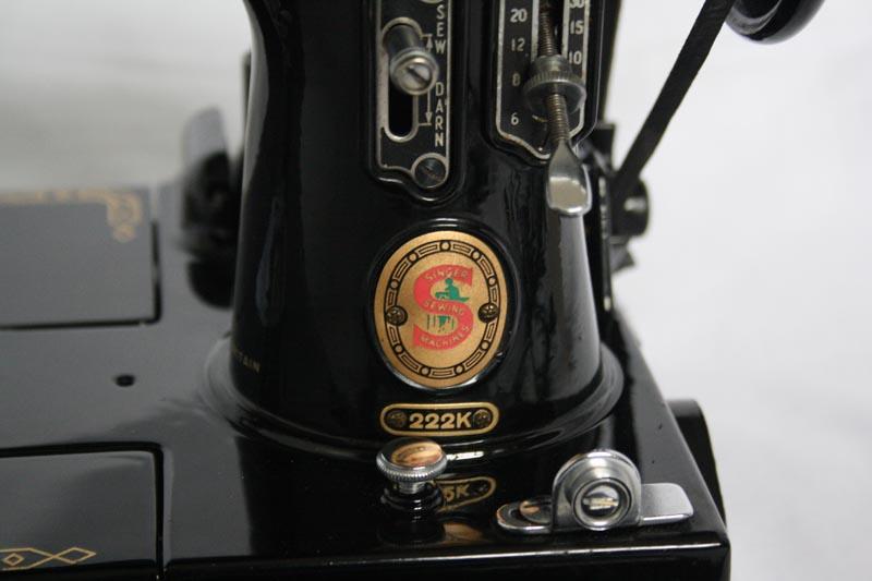 For Sale - Singer Featherweight 222K Red S Sewing Machine